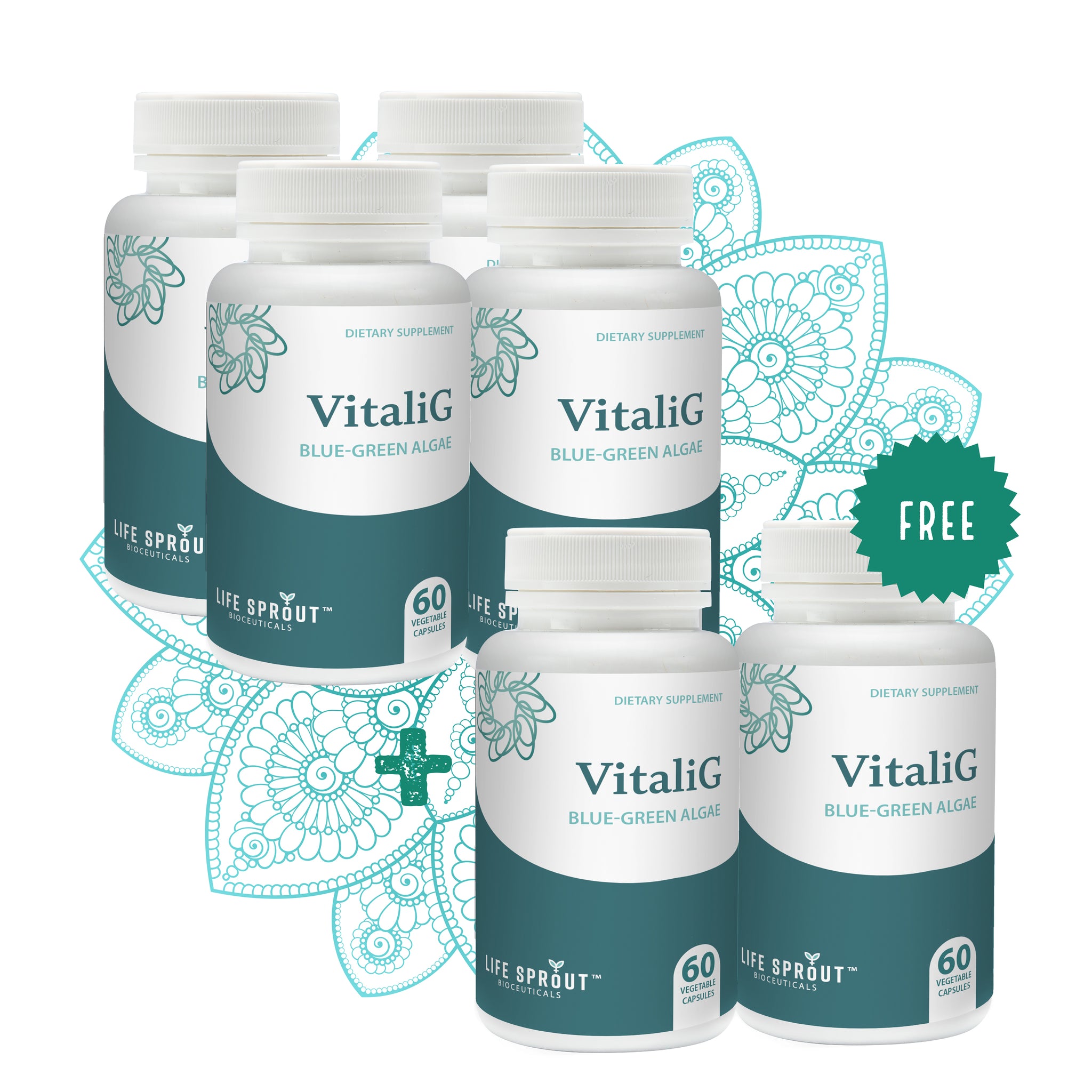 VitaliG - Blue Green Algae Supplement – Life Sprout Bioceuticals™